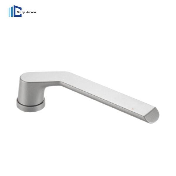 Quality American Style Privacy Lever Handle Lock Set Matte Aluminum Door Handle for sale