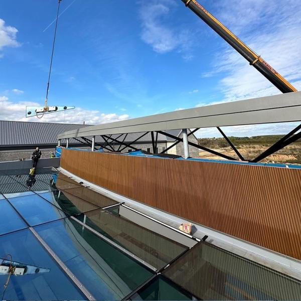 Quality Double Layer Structural Aluminum Glass Curtain Wall Customized For Construction for sale