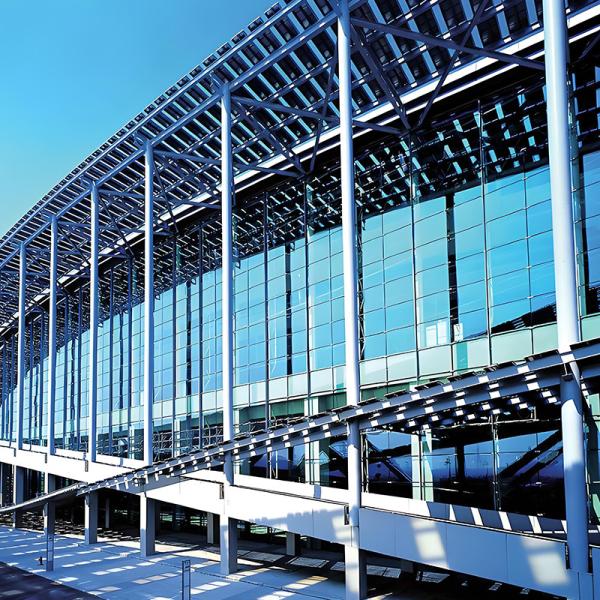 Quality Building Frame Curtain Wall Customized Size Structurally Glazed Curtain Wall for sale