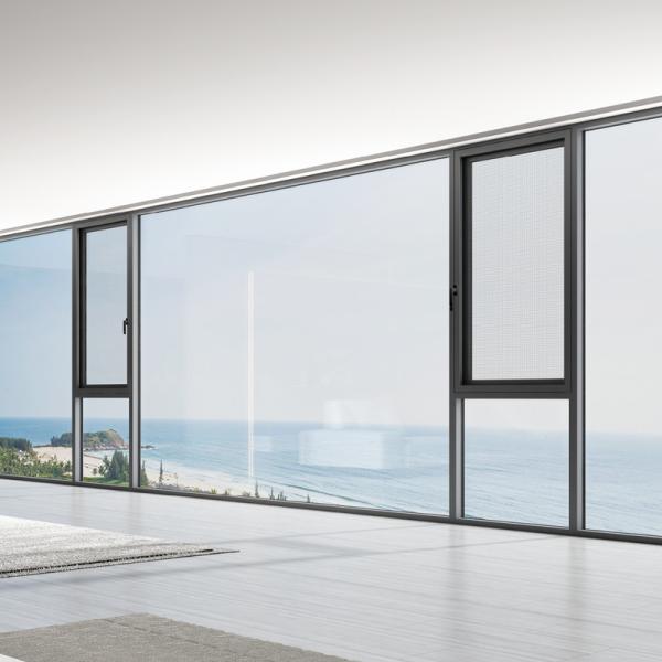 China Aluminum Frame Casement Window Insect Proof Soundproof Casement Windows supplier
