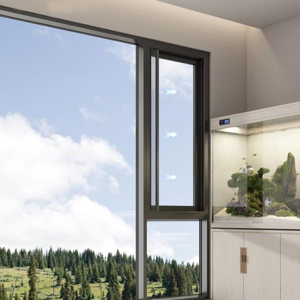 Quality Broken Bridge Aluminum Doors And Windows , Modern Aluminium Soundproof Windows for sale