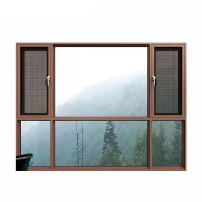 Quality Horizontal Opening Casement Windows Aluminium Wood Composite Windows for sale