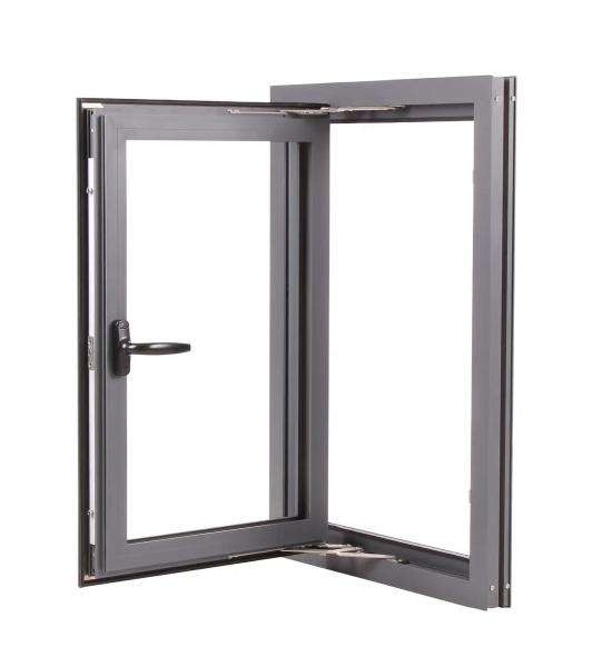China White Aluminium Casement Window Thermal Insulated Casement Windows supplier