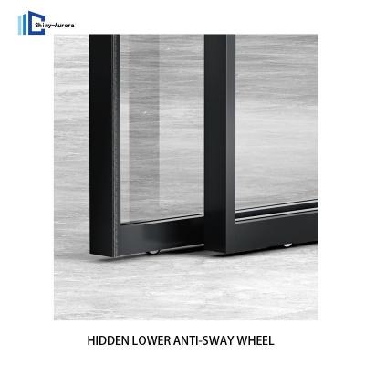 Quality Home Aluminum Alloy Doors And Windows , Custom Tempered Glass Sliding Door for sale