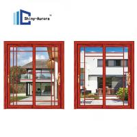 40 Sound Insulation Soundproof Sliding Glass Door , Modern Aluminum Entrance factory price