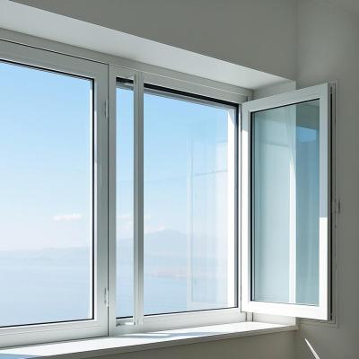 China Soundproof Aluminium Alloy Sliding Windows Customized Sliding Open Style for sale
