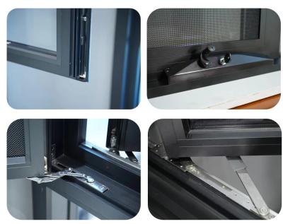 China Open Style Aluminum Frame Sliding Windows , Modern Aluminum Windows Residential for sale