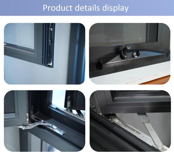 Quality Sound Insulation Aluminum Sliding Window Customized For Home / Office for sale