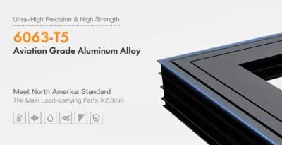 China Broken Bridge Aluminum Windows, Soundproof Windows, Good Sealing for sale