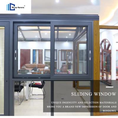 China Broken Bridge Aluminum Windows, Soundproof Windows, Good Sealing for sale
