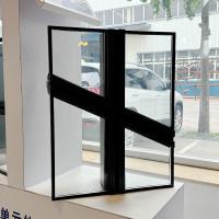 China CW-90 Semi Hidden Frame Storefront Curtain Wall with Double Layer Glass and Point Fixing Support for Commercial Buildings for sale