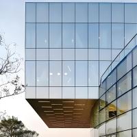 Quality UV Resistance Yes Unitized Curtain Wall with Triple Tempered Glass and mainland manufacturer
