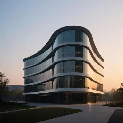 China 100mm Aluminum Unitized Curtain Wall with Double Glazed Glass for sale