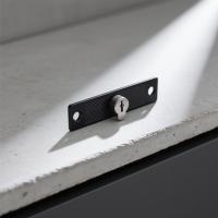 Quality 1.2mm Low-Profile Sliding Track System for Space-Saving Doors for sale