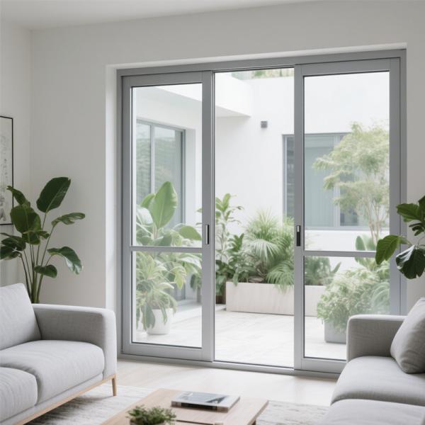 Quality 140mm Aluminum Sliding Window with Multi-Point Locking System for sale