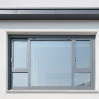 Quality Modern Aluminum Sliding Window 2.0mm Frame Powder Coated White for sale