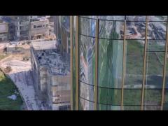 Closed Ventilated Curtain Wall , Lightweight Sound Insulation Curtain Wall