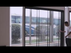 Room Aluminium Sliding Doors Soundproof Waterproof Bifold Sliding Glass Doors