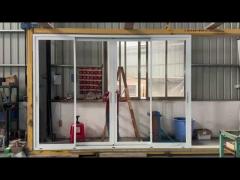 Soundproof Aluminium Glass Folding Doors Customized Room Folding Aluminium Sliding Doors