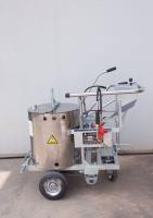 China Traffic Pre Heater Hand Push Thermoplastic Road Marking Machine for sale