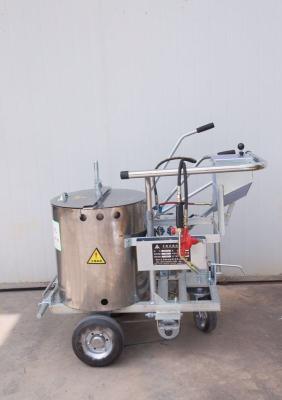 Cina Di traffico macchina termoplastica della segnaletica stradale di spinta della mano del radiatore pre in vendita