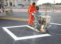 China Reflective Thermoplastic Yellow Road Marking Paint for sale
