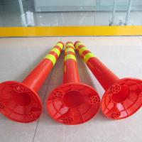 China Roadside 750mm PVC Column Traffic Warning Post for sale