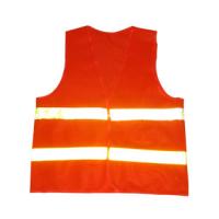 China None Pocket 100% Polyester Reflective Jacket Vest for sale