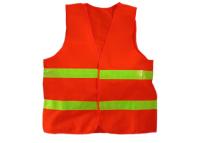 China None Pocket 100% Polyester Reflective Jacket Vest for sale