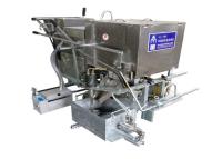China Self Propelled Two Component Scraping 158kg Cold Paint Road Marking Machine for sale