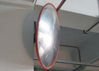 China PC Round 18inch Diameter Orange Convex Parking Mirror for sale