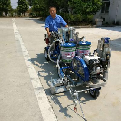 China Máquina fría de la marca de camino de la pintura del espray líquido de la capa en venta