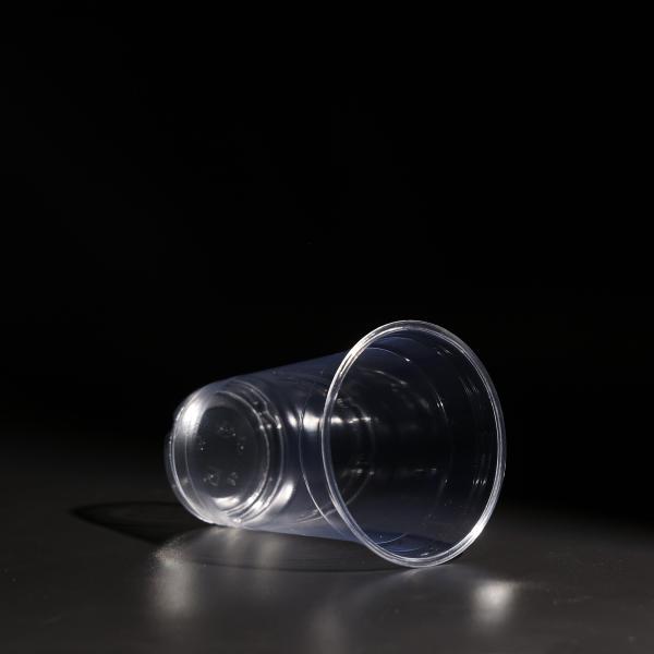 Quality Water Resistant Plastic Drinking Cup PET Single Use Plastic Cups Customizable for sale