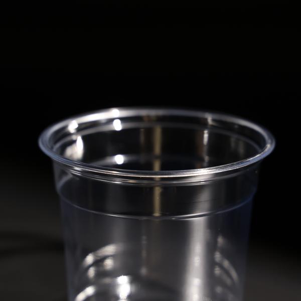 Quality Customized Brand Plastic PP Disposable Cup Smooth Or Embossed With Dome Lid for sale