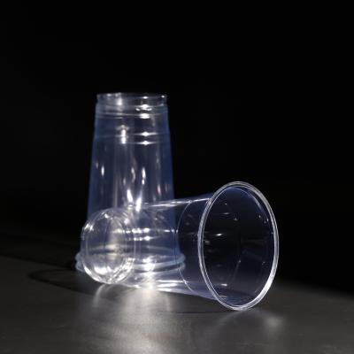 China OEM ODM Clear PET Disposable Cup BPA Free For Cold Beverages Coffee Bubble Tea for sale