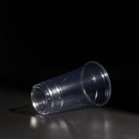 China Stackable Clear PET Disposable Cup 30oz Capacity Custom Logo For Cold Beverages for sale
