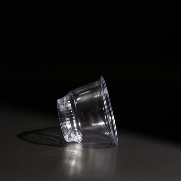 Quality Transparent Disposable Plastic PET Cups In Customized Printing For Cold Beverage Bubble Tea for sale
