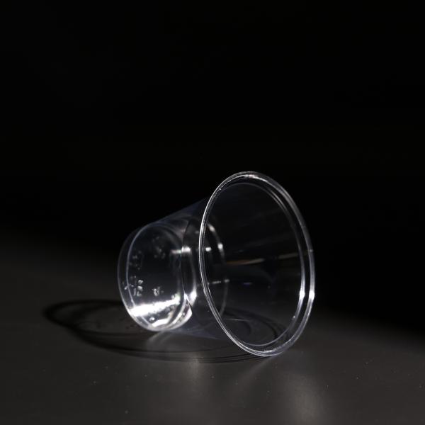 Quality Transparent Plastic Disposable PET Cup Cold Drink Boba Tea Cups With Lid for sale