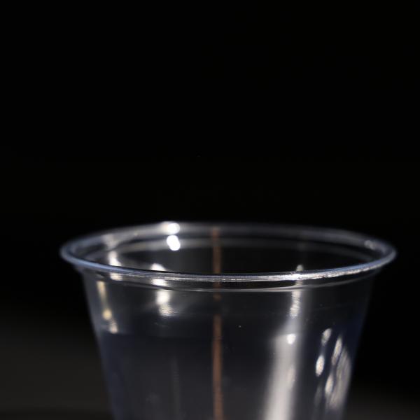 Quality Transparent Plastic Disposable PET Cup Cold Drink Boba Tea Cups With Lid for sale
