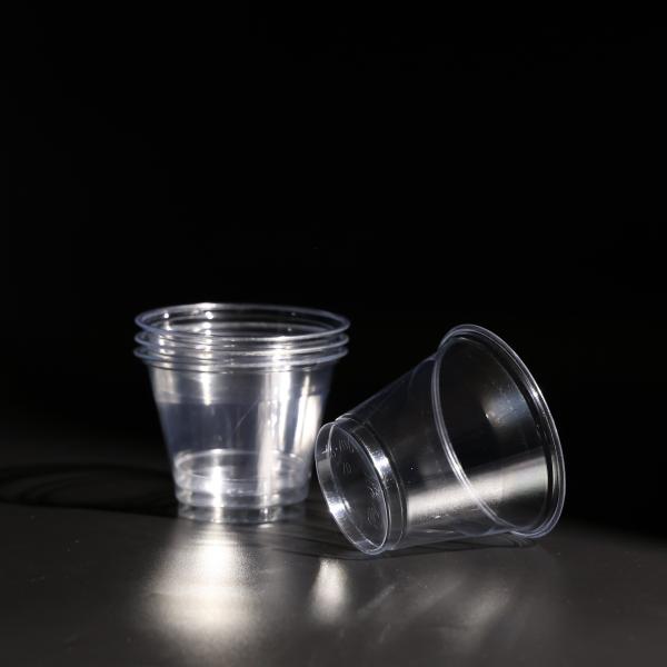Quality Transparent Plastic Disposable PET Cup Cold Drink Boba Tea Cups With Lid for sale