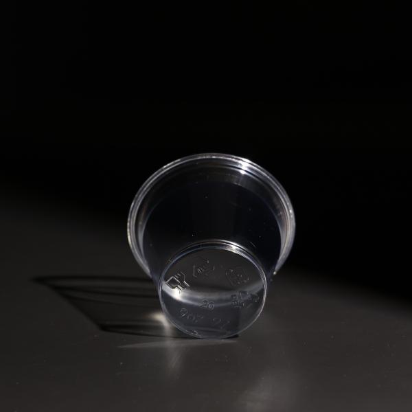 Quality Clear Plastic Disposable PET Cup Cold Drink Boba Tea With Customized Logo for sale