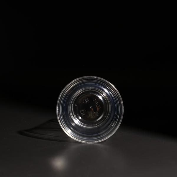 Quality Plastic Disposable PET Cup With Dome Lid And Flat Lid For Takeaway Juice for sale