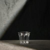 China PS Material Plastic Disposable Cups For Juice And Cold Drinks Customized Logo for sale