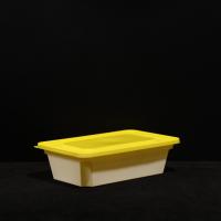 China OEM ODM Stackable PP Plastic Takeout Containers 750ML With Lid For Fruit Vegetable for sale