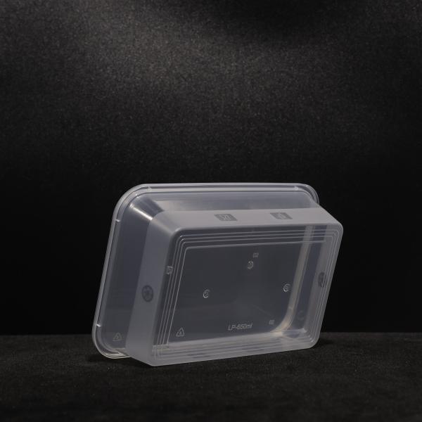 Quality Suitable For Hot And Cold Food Disposable PP Lunch Box Packaging With Customized for sale