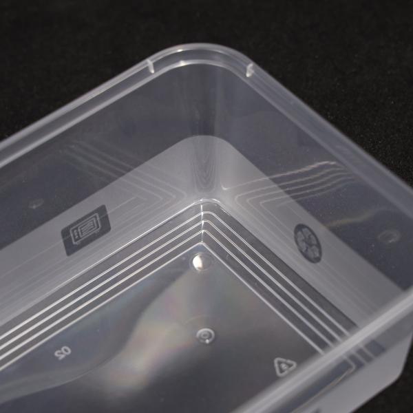 Quality Suitable For Hot And Cold Food Disposable PP Lunch Box Packaging With Customized for sale