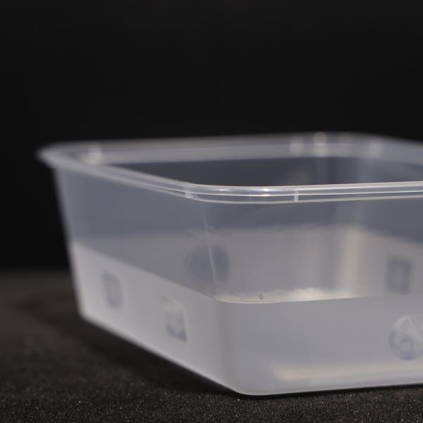 Quality Stackable Design Fast PP Lunch Food Box Plastic To Go Containers Eco Friendly for sale