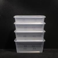 China Stackable Design Fast PP Lunch Food Box Plastic To Go Containers Eco Friendly for sale