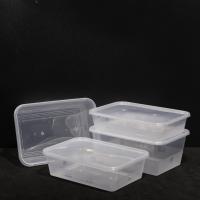 China Customized Fast Food Box PP Lunch Box  Stackable for Easy Transport for sale