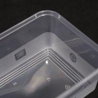 China Customized Fast Food Box PP Lunch Box  Stackable for Easy Transport for sale